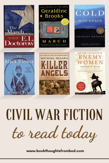 15 Novels Set During the American Civil War | Book Thoughts from Bed