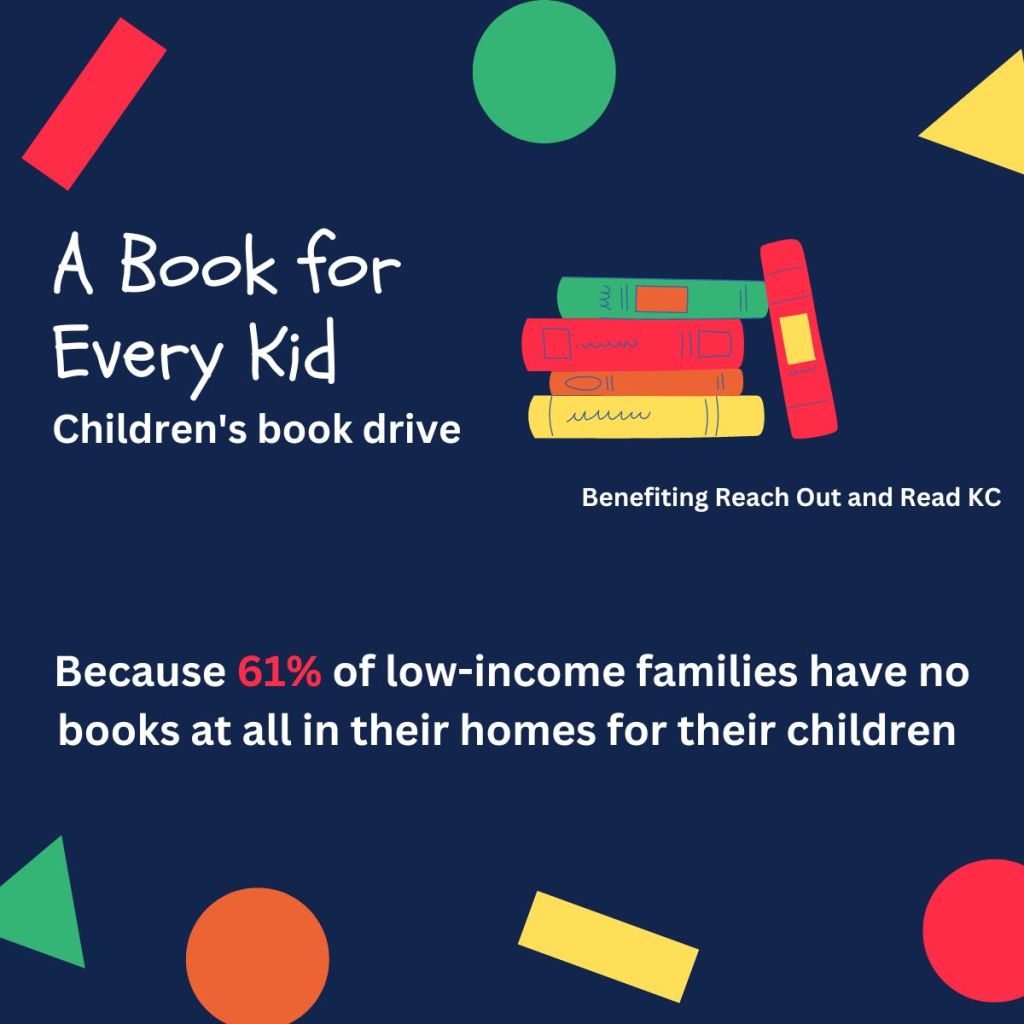 “A Book for Every Kid” Children’s Book Drive | Book Thoughts from Bed